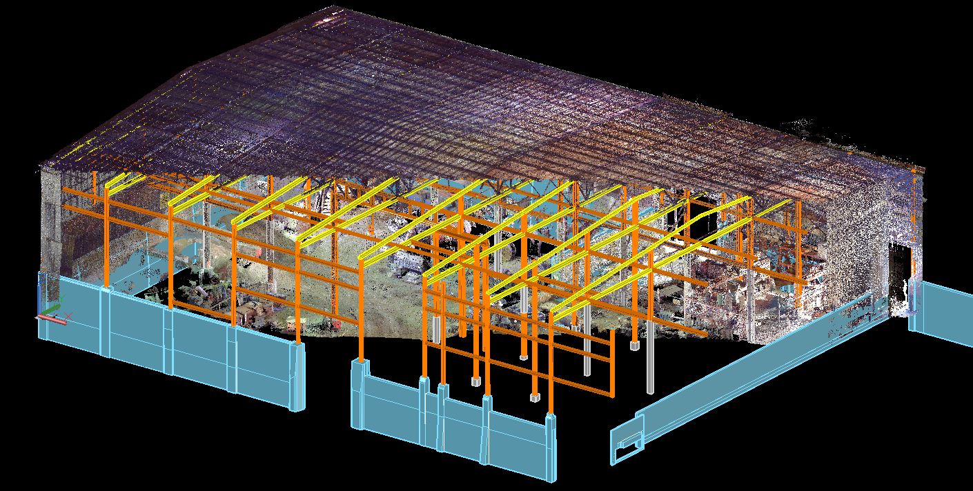 3D scanning and 3D modeling of a warehouse | 3D Mec | Scan 3D